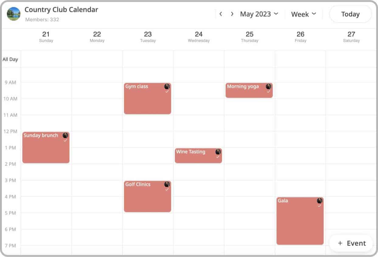 Community Calendar with GroupCal - shared community events