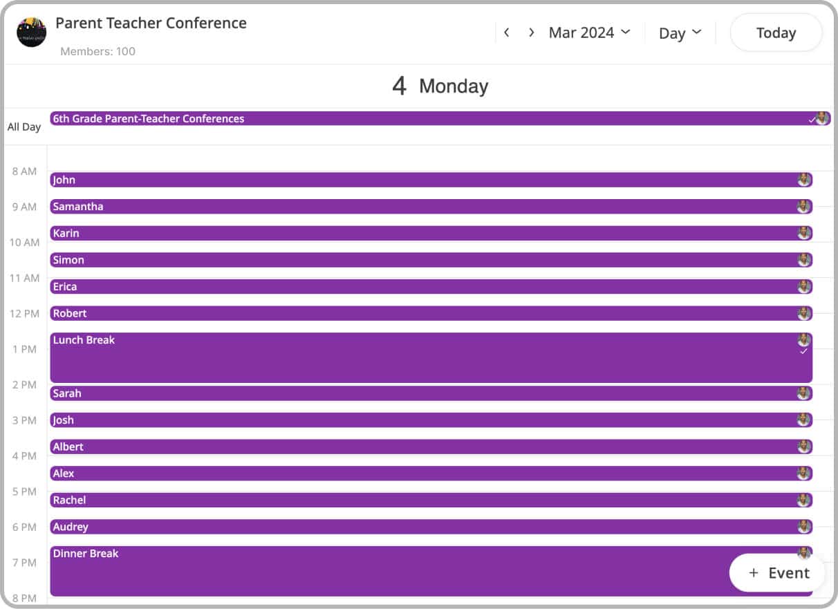 K-12 Calendar Platform & Software: Share your K-12 Schedule