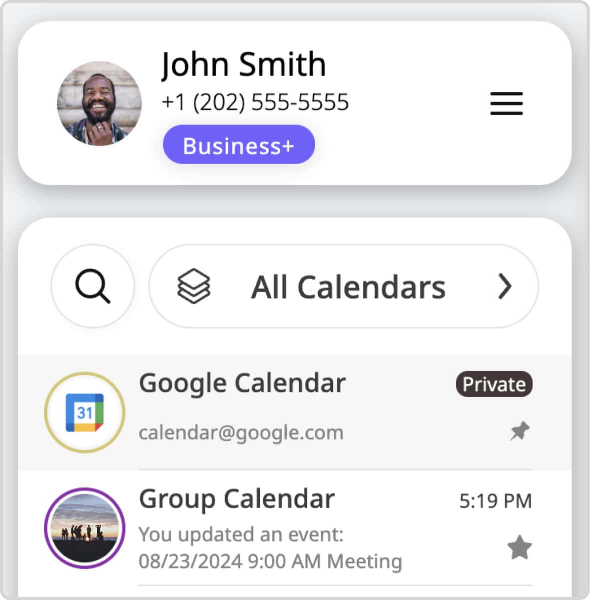 How to add and share your Google Calendar Account in GroupCal